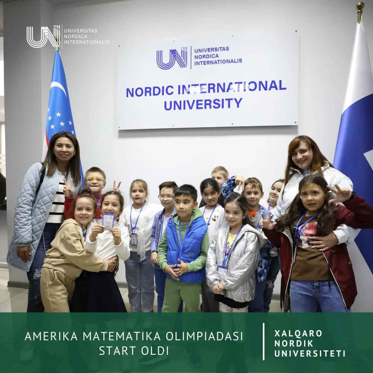The American Mathematics Olympiad has started. - Xalqaro Nordik Universiteti